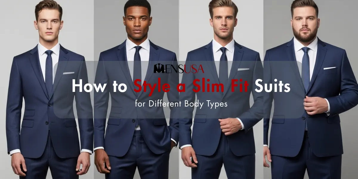How to Style a Slim Fit Suit for Different Body Types — MensUSA