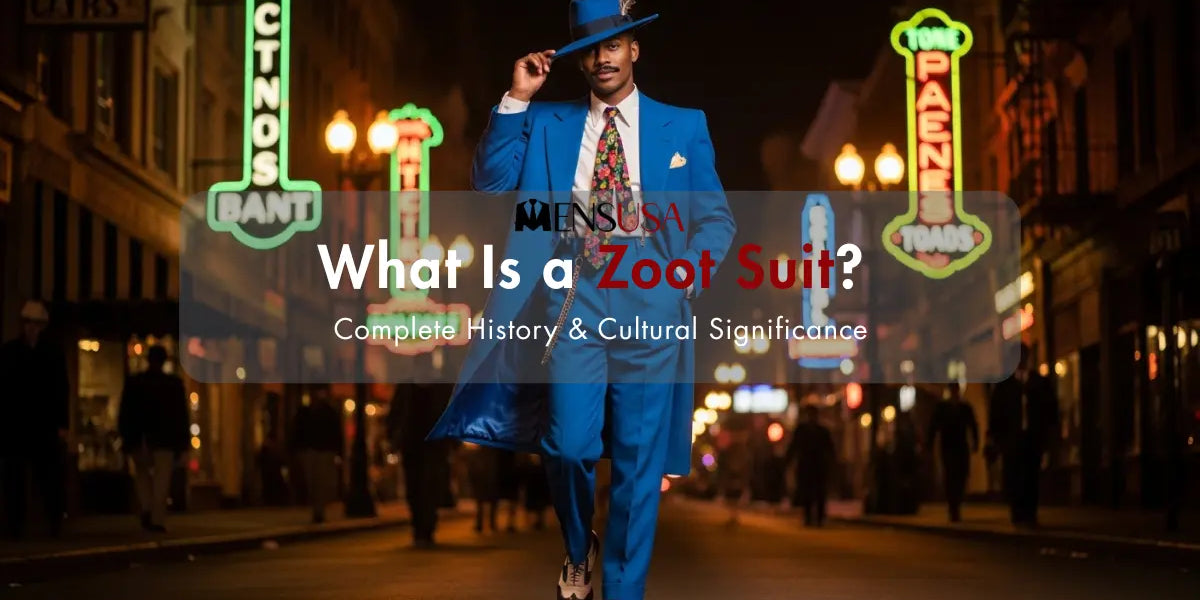 What Is a Zoot Suit? Complete 2026 Guide — MensUSA