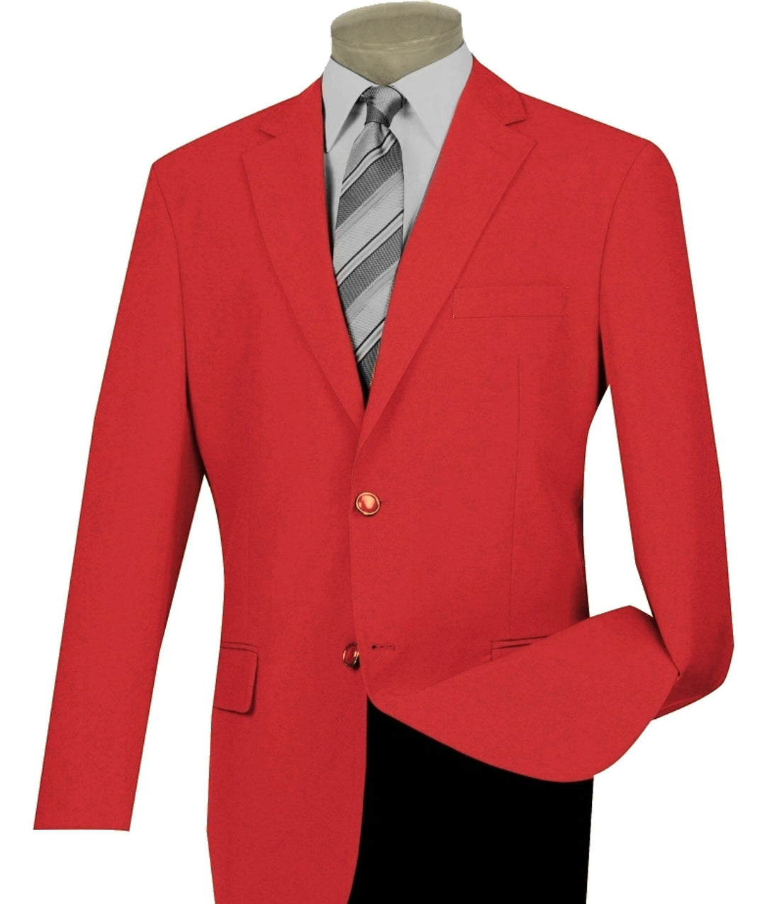 Lucci 2-Button Red Blazer — MensUSA