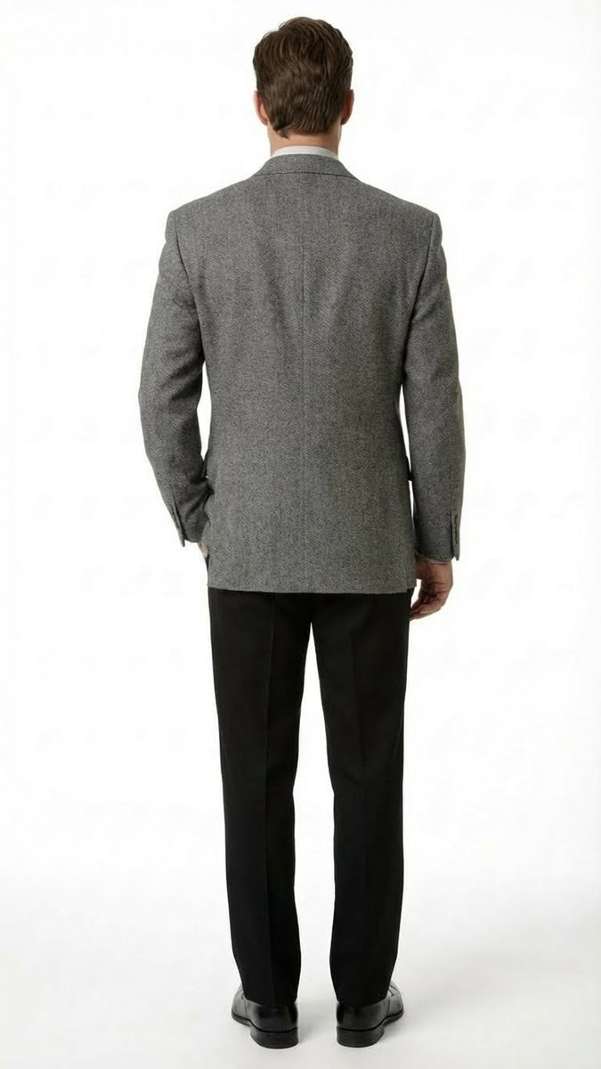 Men’s Dark Grey Blazer – Charcoal Grey Sport Coat Jacket — MensUSA
