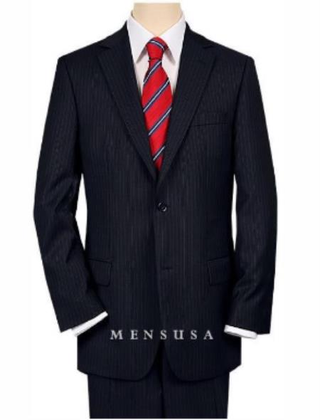 48 Short Suit - Mens Navy Blue Suits 48s — MensUSA