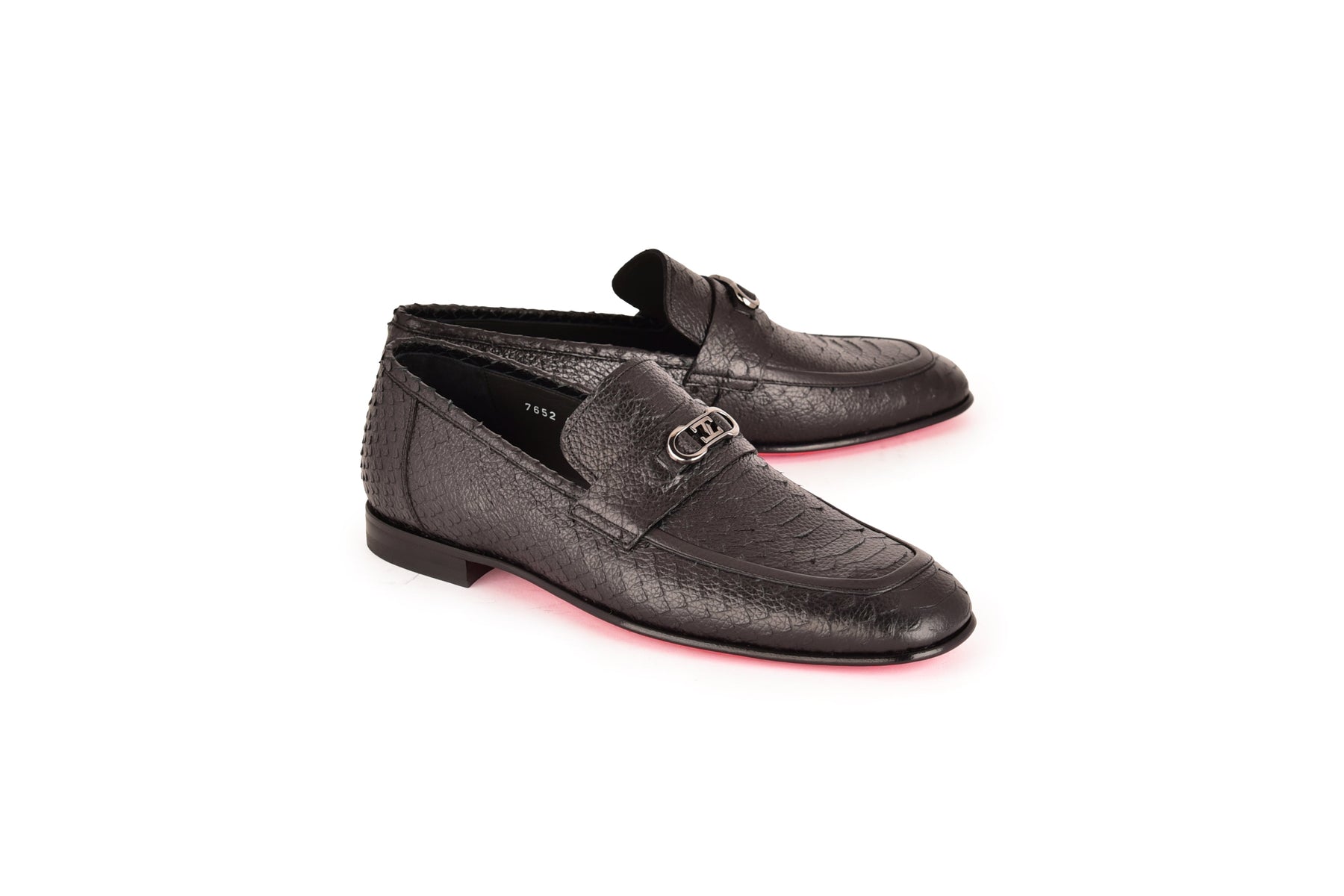 C0001115-7652 Python loafer-Black — MensUSA