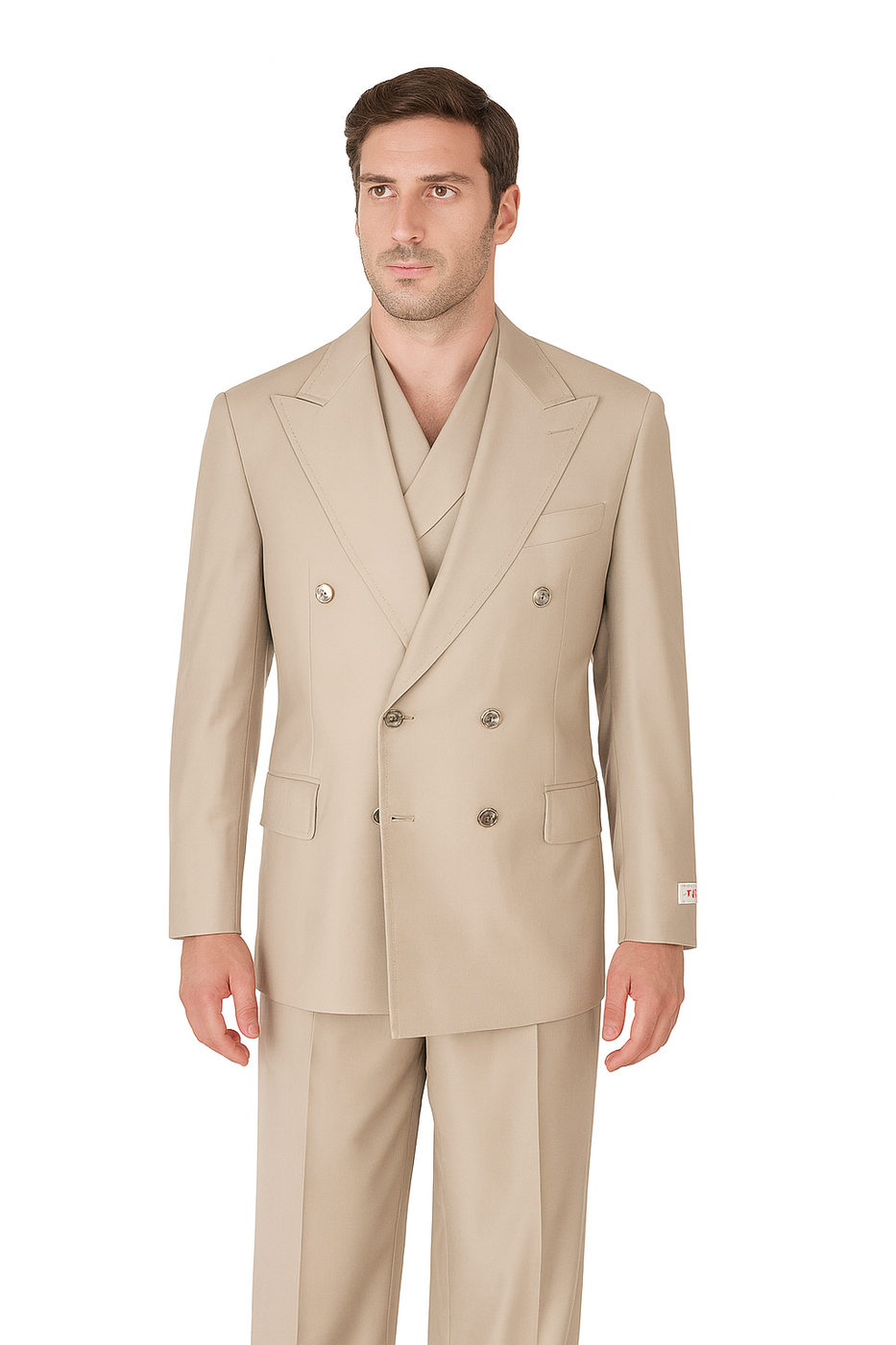 Tiglio Rosso Suit - Classic Fit Athletic Cut 100% Wool Super 150s Ital ...