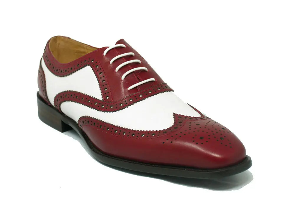 Contrast Two Tone Wingtip Oxford — MensUSA