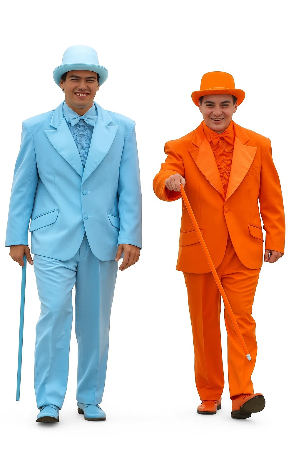 Blue and Orange Suits From Dumb and Dumber Collection: Affordable ...