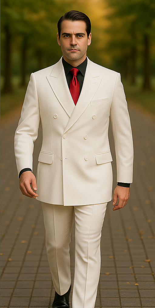 Elvis Presley White Coat Long Sleeves — MensUSA