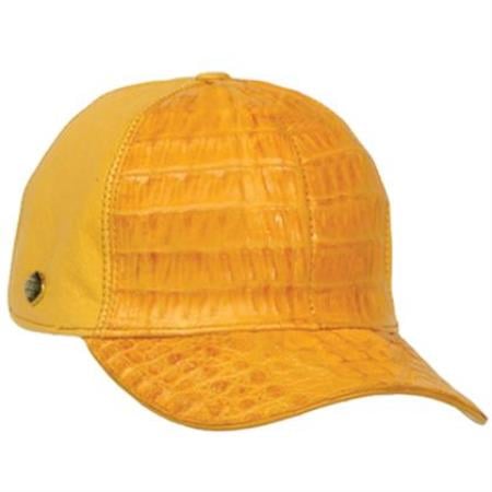 Mantequilla exotic unique Bright colored skin baseball cap ~ Genuine o ...