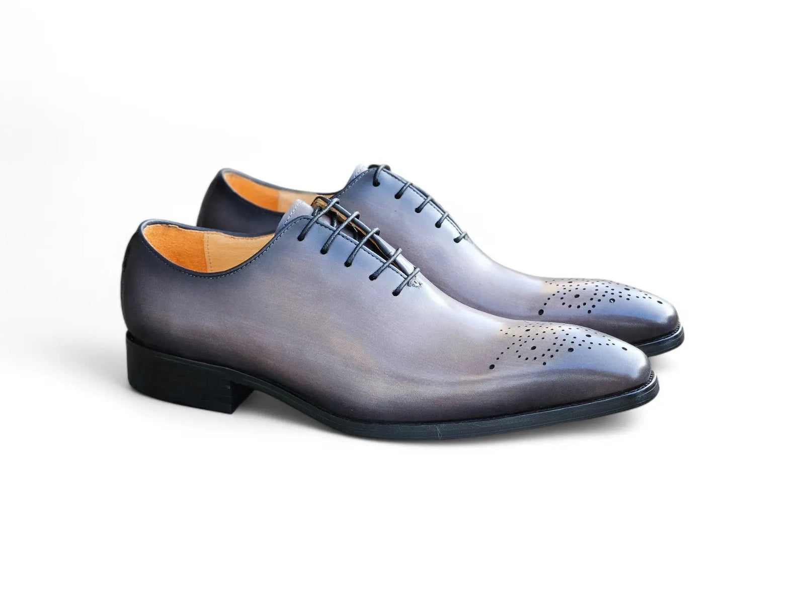 Hand Burnished Wholecut Calf Oxford — MensUSA