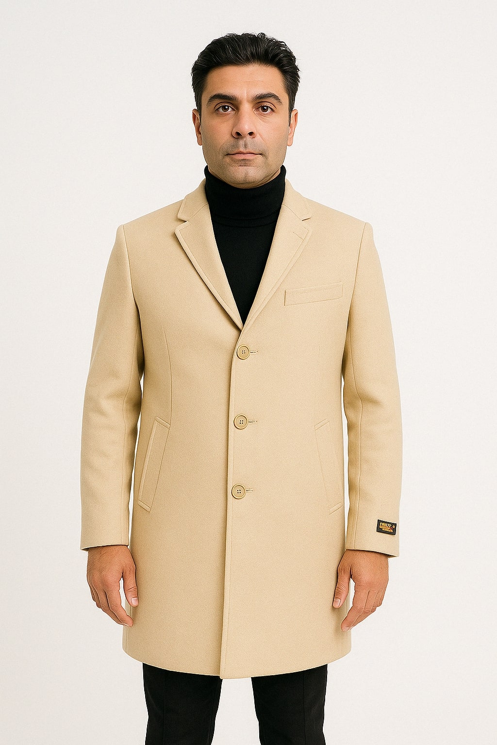 Mens Tan Overcoat for Men — MensUSA