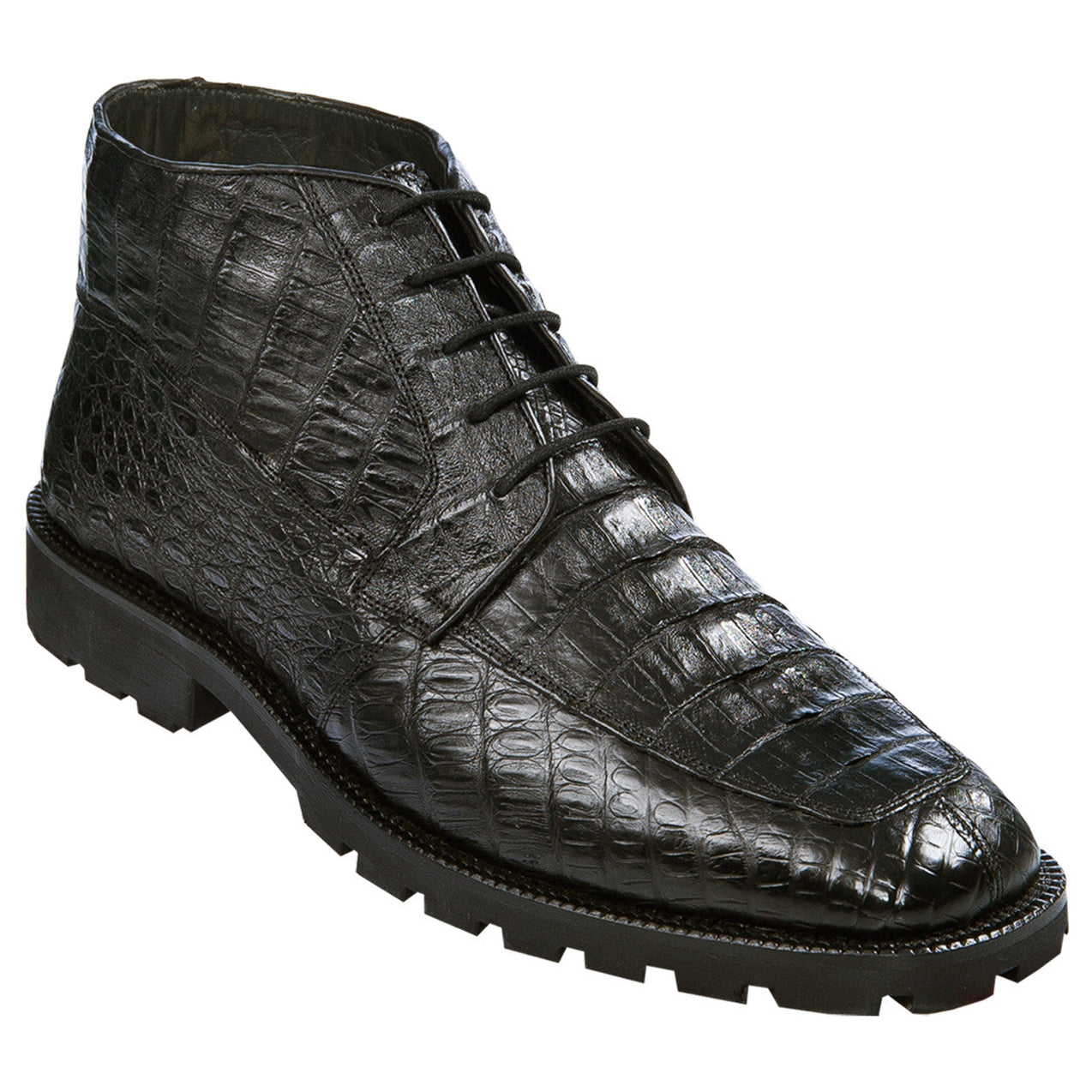 Los Altos Men's Ankle Black Crocodile Boots – Alligator Warehouse — MensUSA