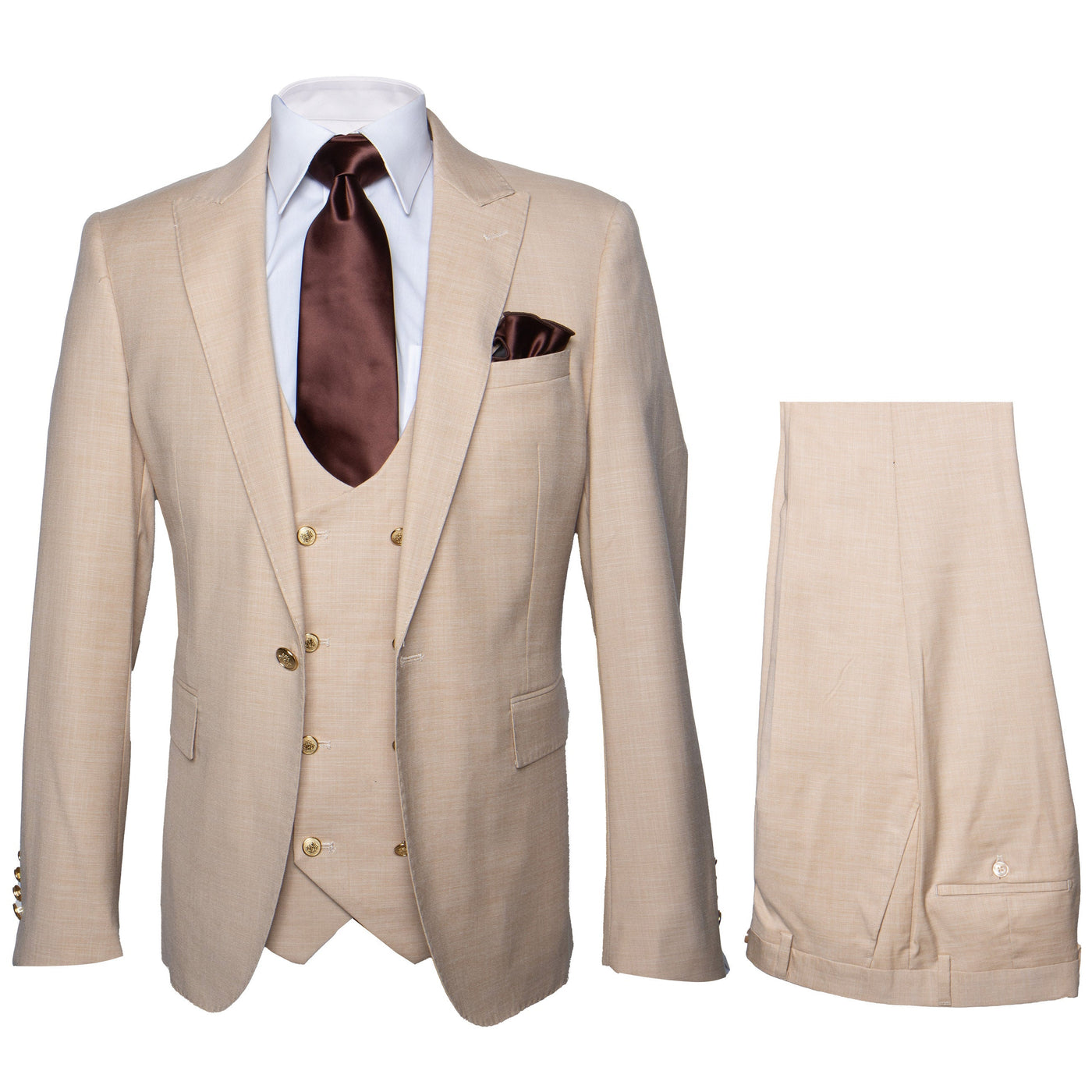 ROSSI MAN SLIM FIT 3 PIECE SUIT MAX RM1391 — MensUSA