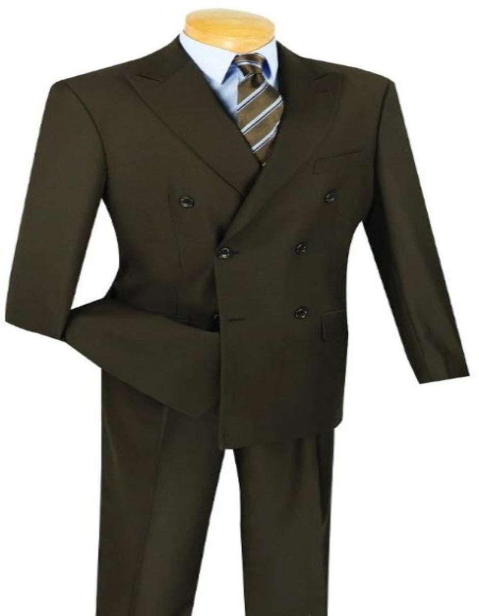 Mens 48 Short Suit - Brown Suit — MensUSA