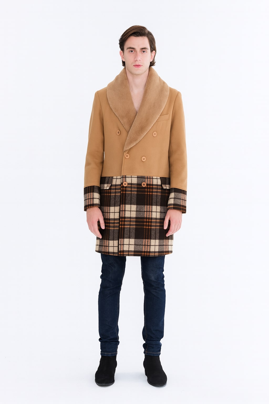 Mens Tan Overcoat for Men — MensUSA