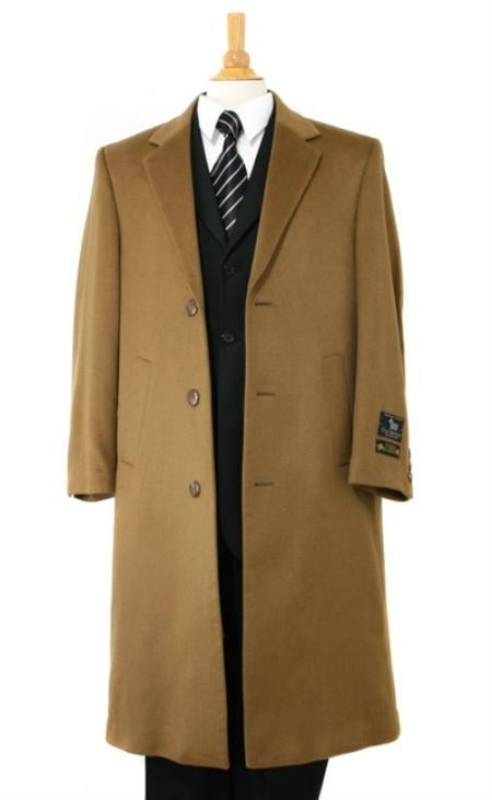 Long Winter Dress Knee length Coat Men's Dress Coat Luxurious soft Men ...