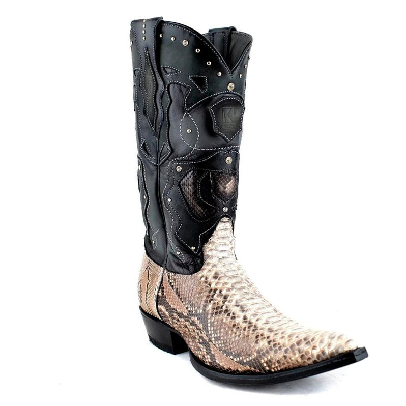 Men's King Exotic Boots Python Boots 3x Toe Handcrafted (495VF5749 ...