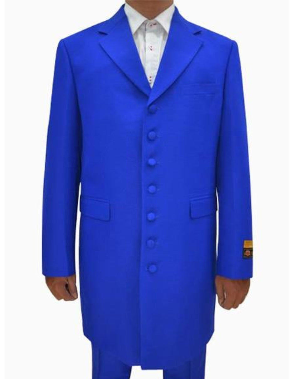 Men's Royal Seven Button Zoot Dress Zoo t Suit - Pimp Suit - Zuit Suit ...