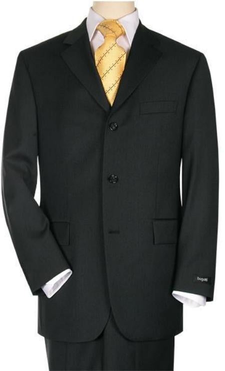 Men's 3 Buttons Men's Cheap Priced Business Suits Clearance Sale Jet B ...