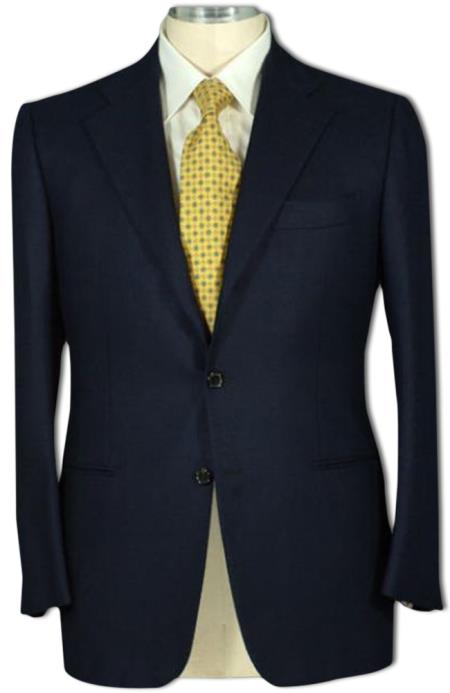 Men'S 2 Button Style Jacket Super 100' Business ~ Wedding 2 Piece Side ...