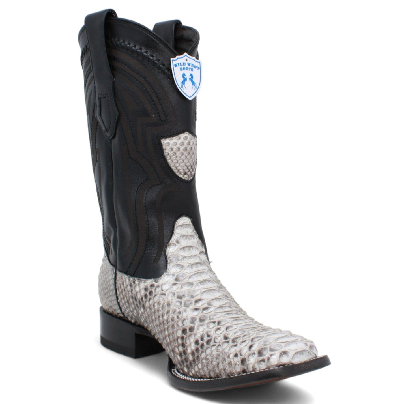 Men's Wild West Python Ranch Toe Boot 2824L5749 — MensUSA