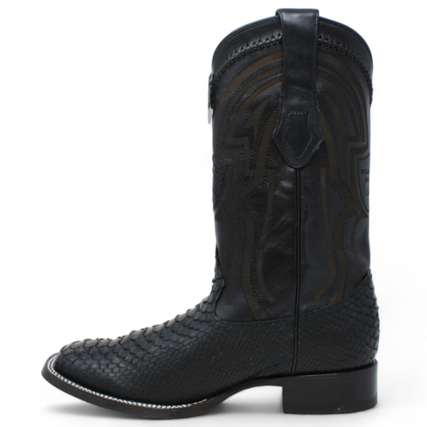 Men's Wild West Python Ranch Toe Boot 2824LG5705 — MensUSA