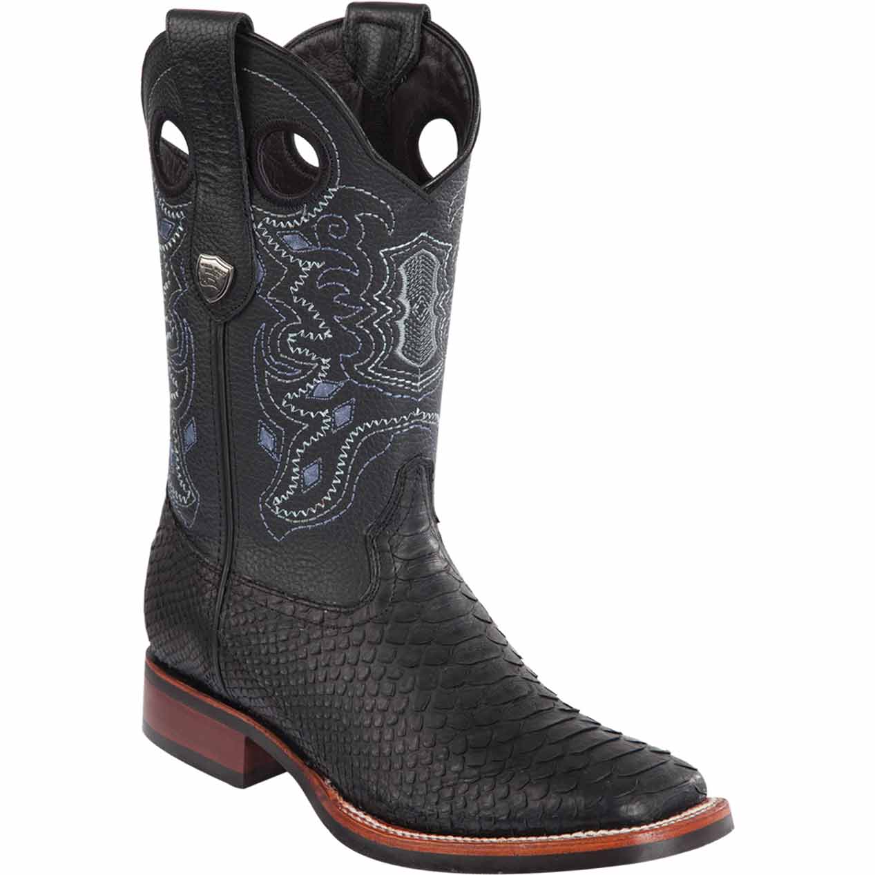 Men's Wild West Python Ranch Toe Boot 2825G5705 — MensUSA