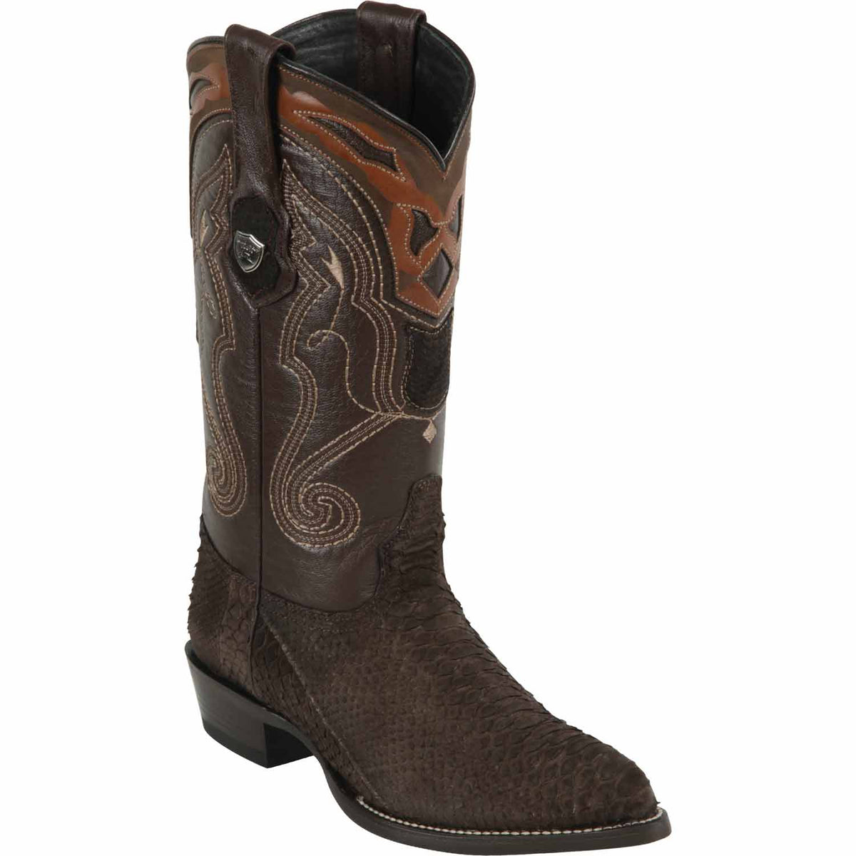Men's Wild West Python Skin J Toe Boot 299N5707 — MensUSA