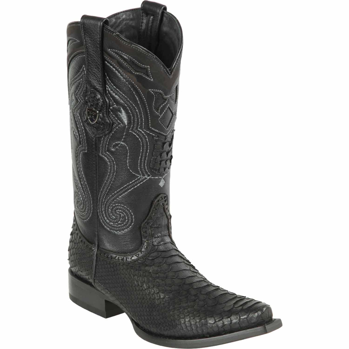 Men's Wild West Python Skin Snip Toe Boot 294G5705 — MensUSA