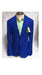 Mens Linen Blazer - Royal Blue Linen Sport Coat - Summer Blazer — MensUSA