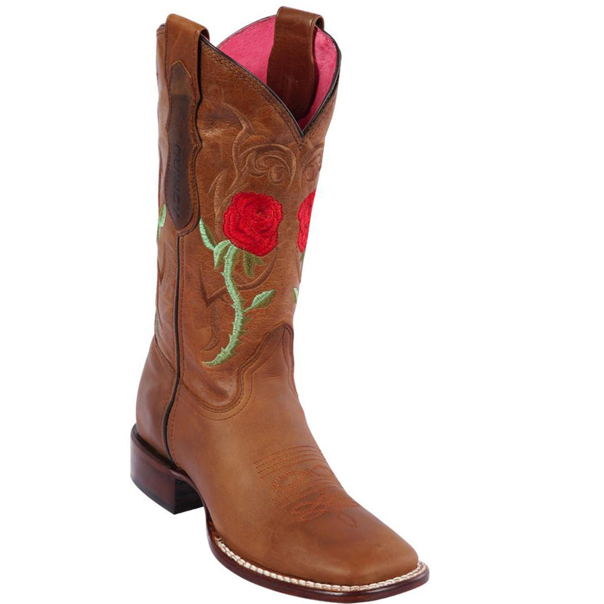 Red Rose Cowgirl Boots — MensUSA