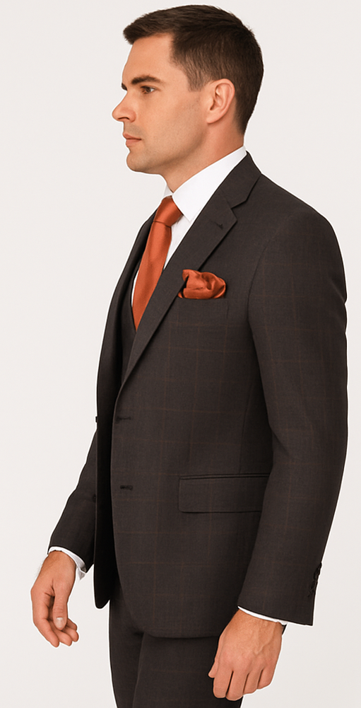 Rossi Man MAX RM1787 Slim Fit 3-Piece Suit – Stylish and Elegant Men’s ...