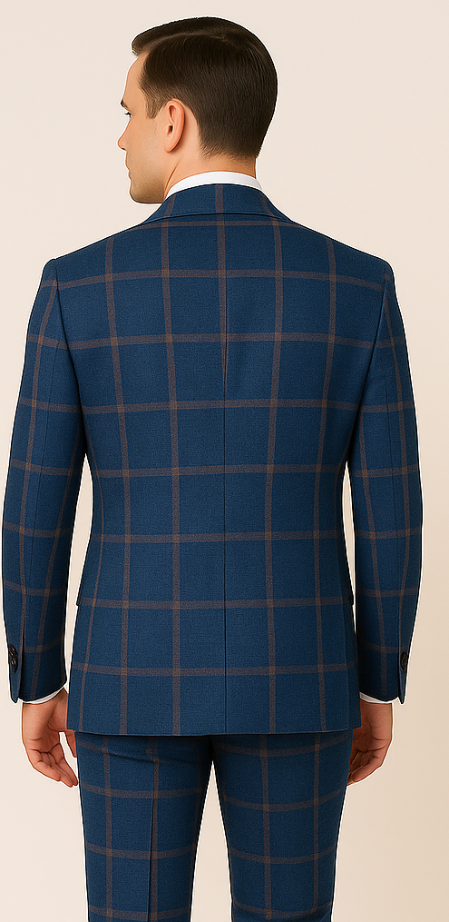 Rossi Man Max RM1840 – Slim Fit 3-Piece Formal Suit for Men — MensUSA