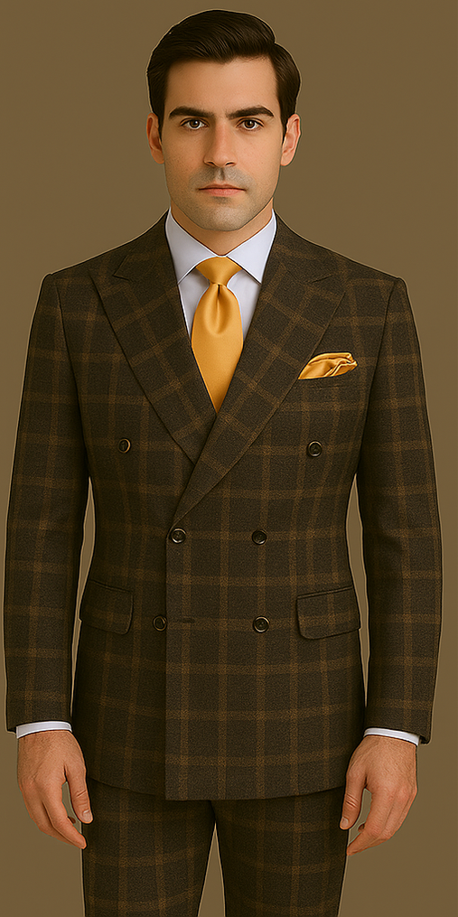 Rossi Man Milano RM1789 – Modern 3-Piece Men's Suit | Formal Wear — MensUSA