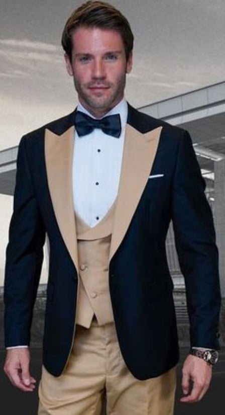 Tan Tuxedo - Beige Champagne Color Tuxedo — MensUSA