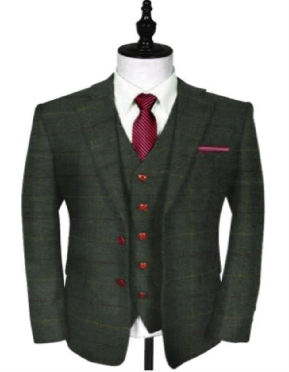 Thomas Shelby Suit - Peaky Blinders Wedding Suit Green — MensUSA
