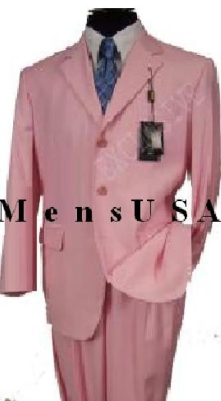 MUP3 Beautiful Men'S 2 Button Light Pink Fashion Dress With Nice Cut S ...