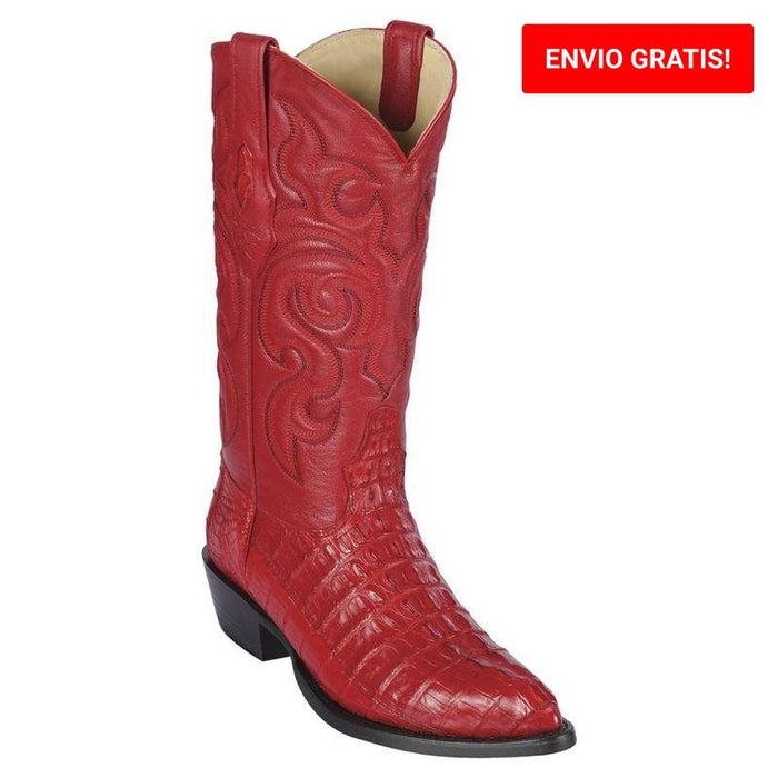 Botas de Cocodrilo Caiman Cola Horma Puntal LAB — MensUSA