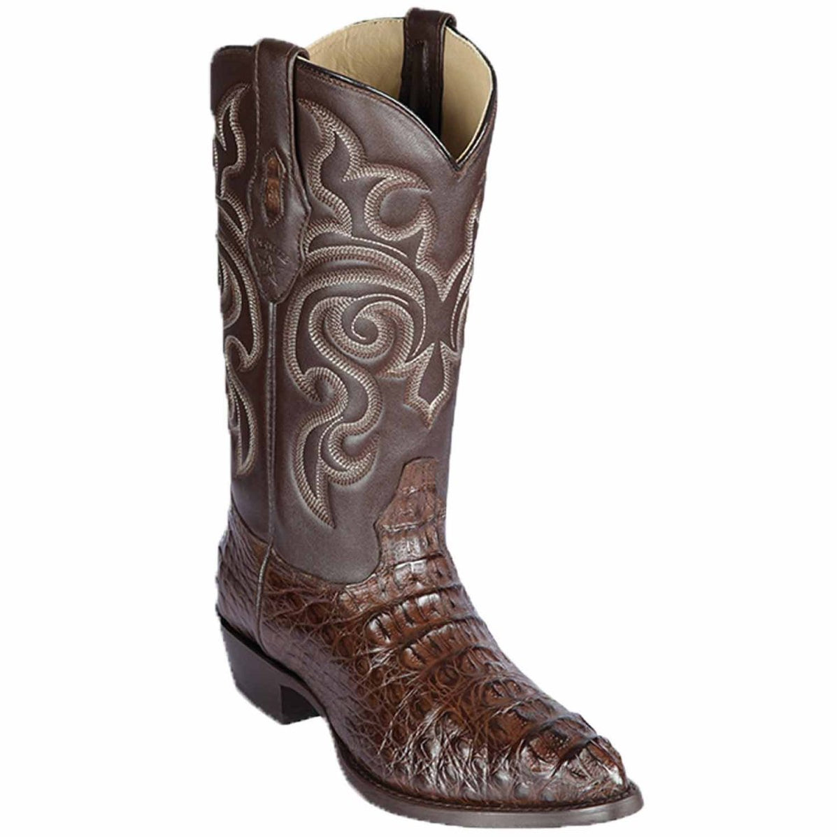 Botas de Cocodrilo Caiman Lomo Puntal — MensUSA