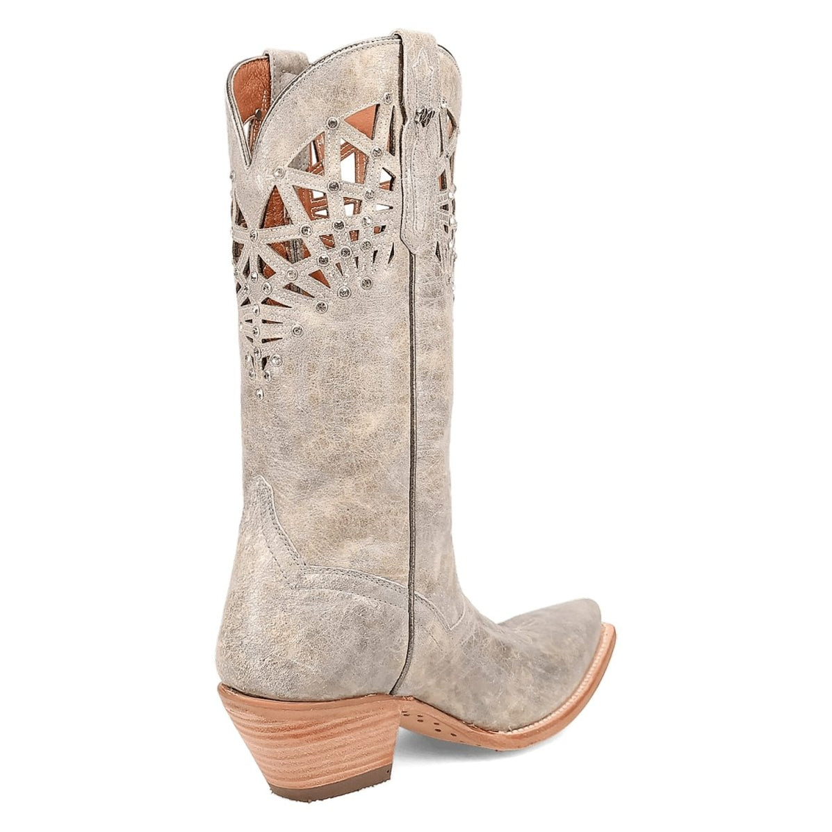Dan Post Women's Miley Snip Toe Leather Boots - Gray DP7017 — MensUSA