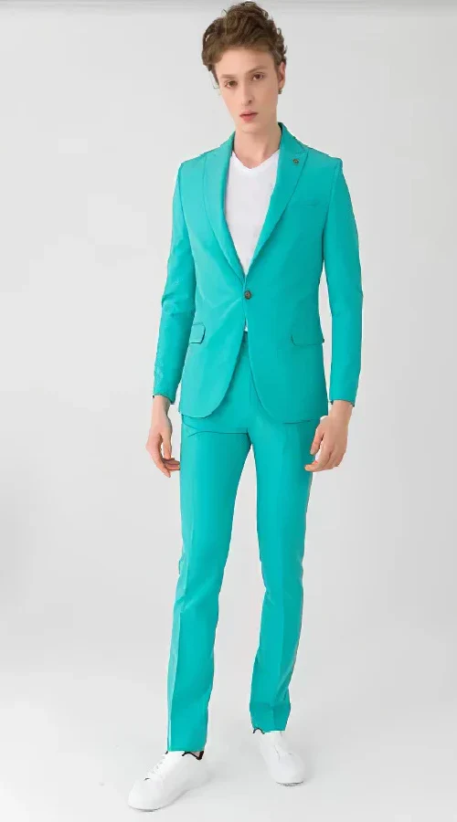 Mens Tiffany Blue Suit — Now in Stock at MensUSA
