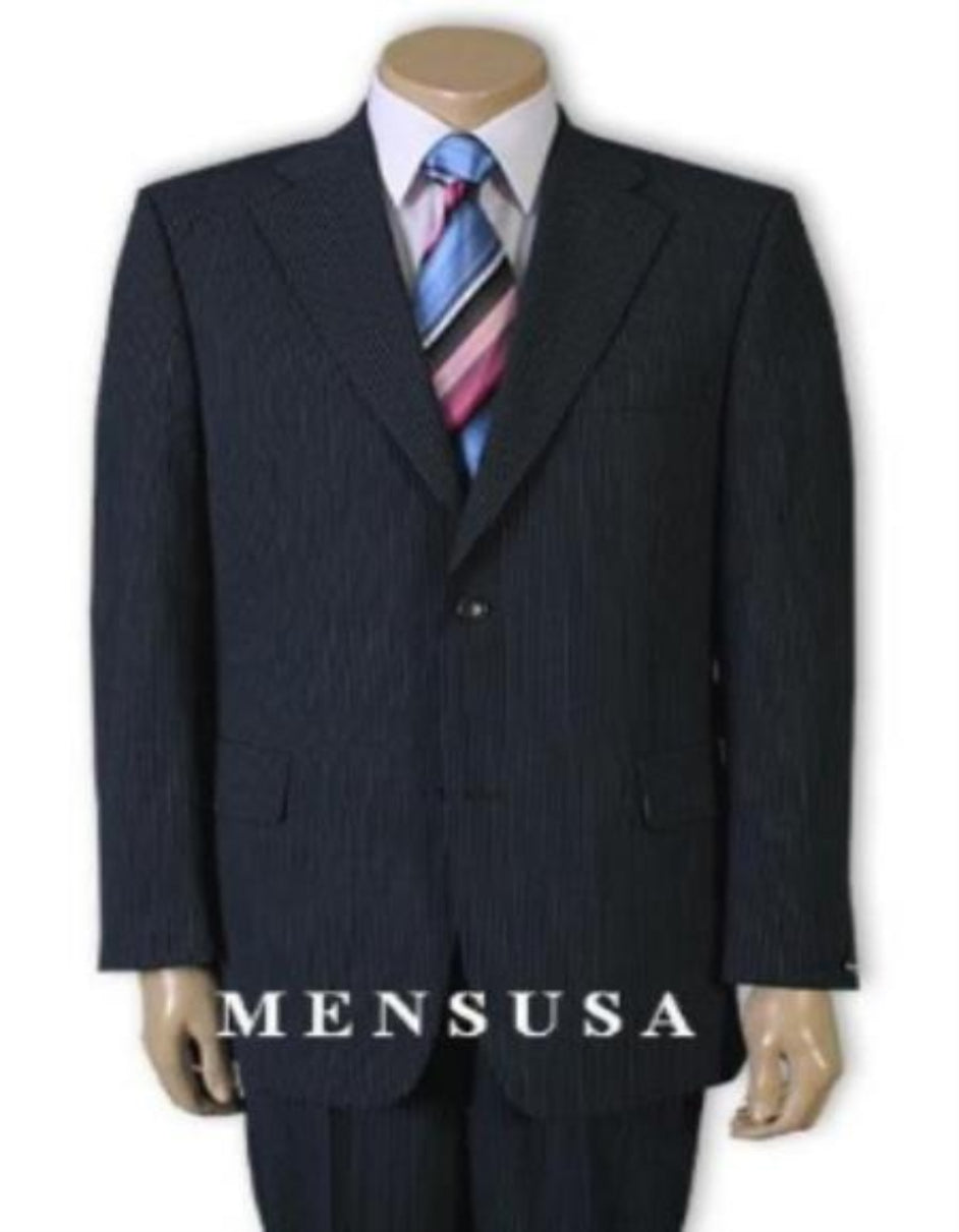 46r Suit Size - Dark Navy Blue Mens Suits 46r — MensUSA
