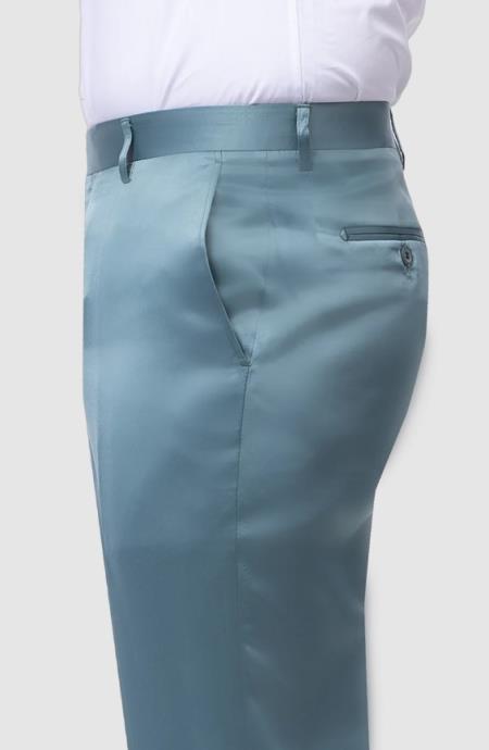 Mens Satin Pants Jade – MensUSA