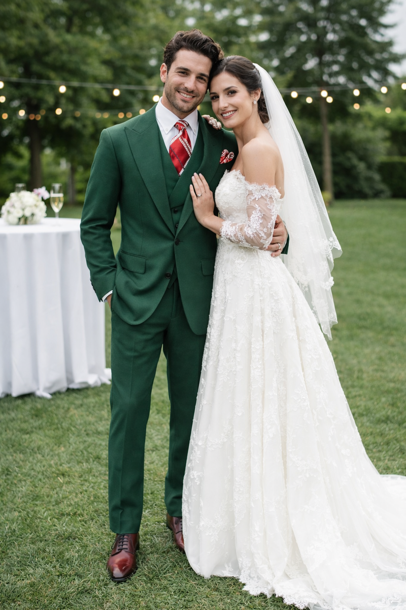 Mens Big and Tall Suits – Plus Size with Peak Lapel & Ticket Pocket fo ...