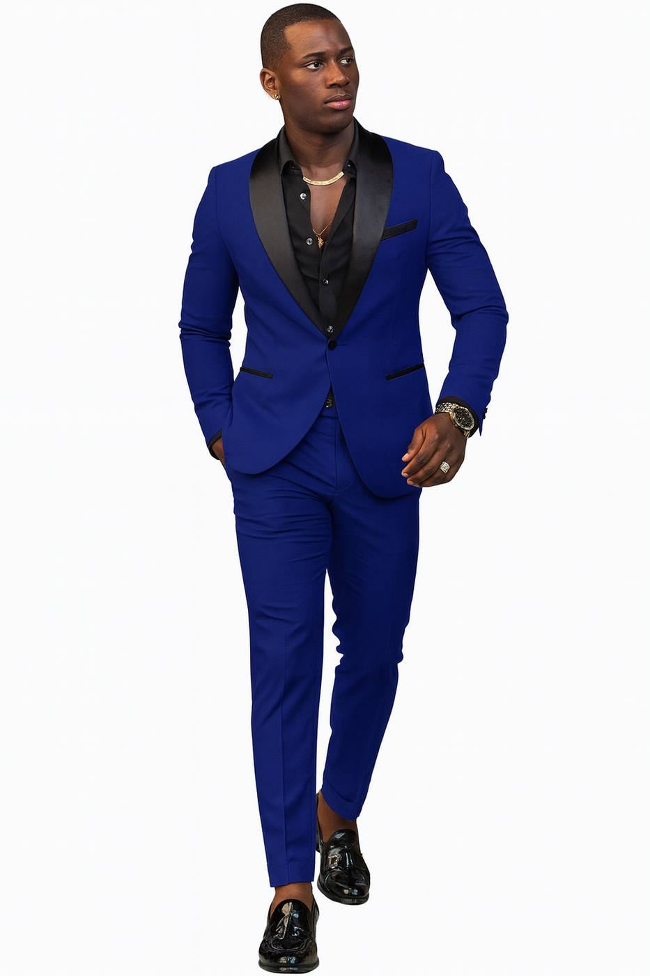 Royal Blue Prom Tuxedo - Wedding Suit - Groom Tuxedo Suit — MensUSA