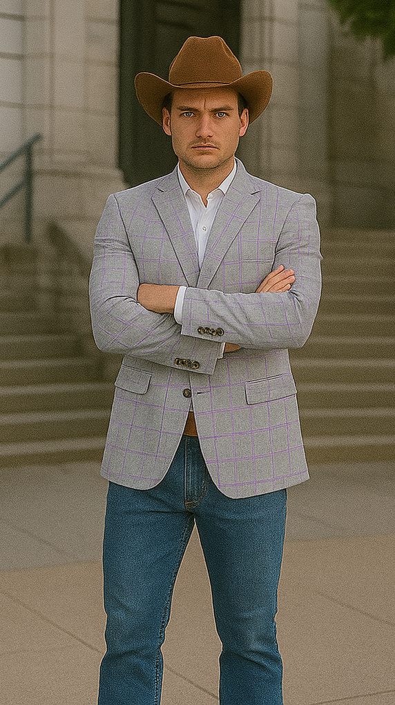 Saco vaquero - Western Sport Coat - Western Blazer - Men's Two Button ...