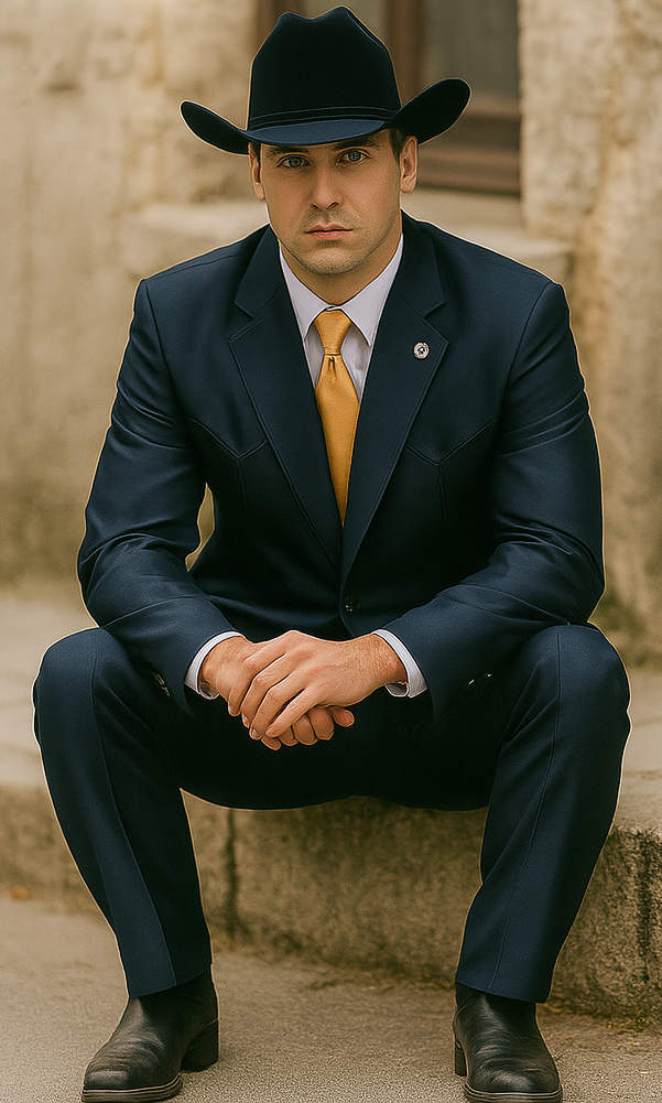 Western Suit For Wedding - Western Tuxedo - Cowboy tuxedo — MensUSA