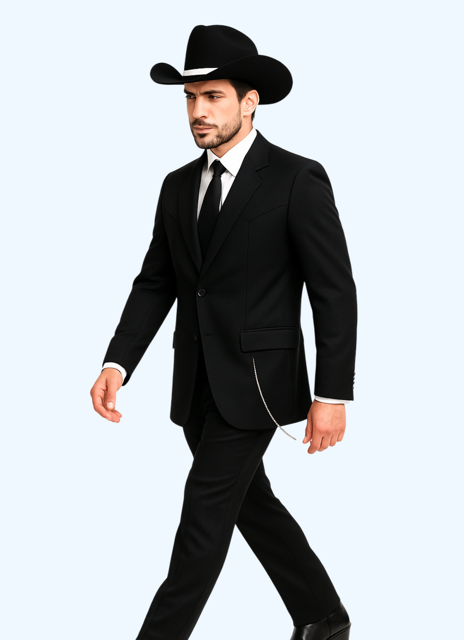 Western Suit - Trajes Para Hombres - Cowboy Formal Attire - Trajes De ...