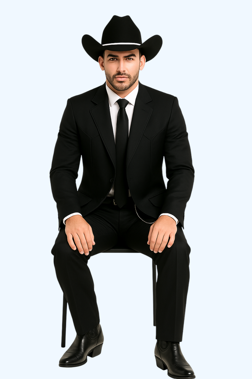 Western Suit - Trajes Para Hombres - Cowboy Formal Attire - Trajes De ...