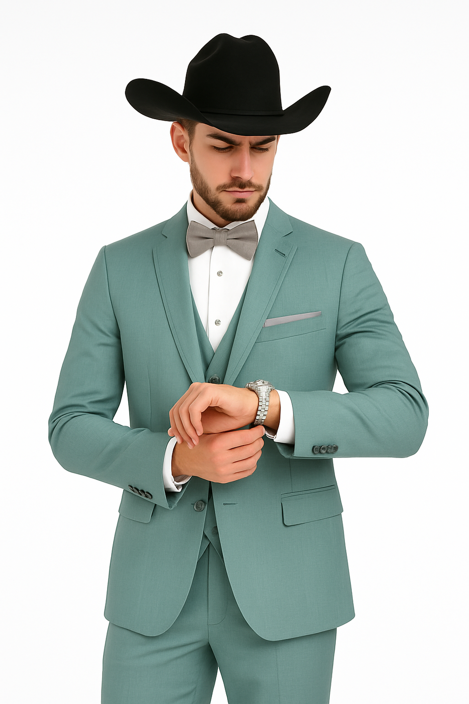 Western Suit - Trajes Para Hombres - Cowboy Formal Attire - Trajes De ...