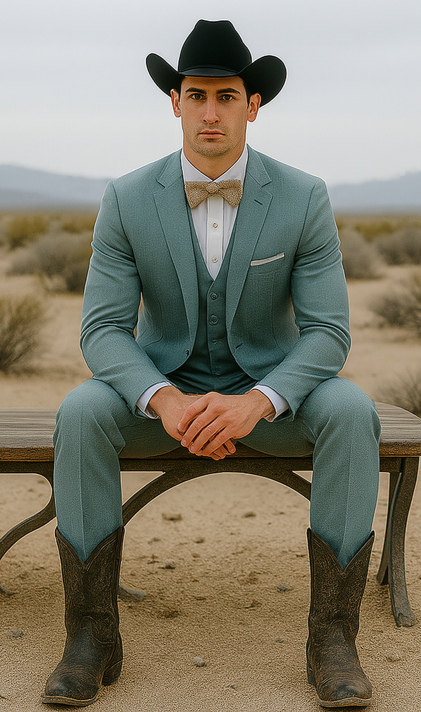 Western Suit - Trajes Para Hombres - Cowboy Formal Attire - Trajes De ...