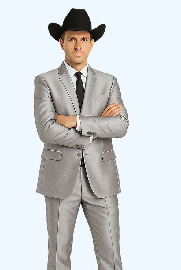 Western Suits For Wedding - Slim Fit Western Tuxedo - Traje Para Hombr ...
